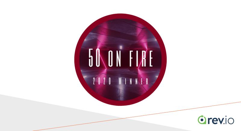 Atlanta Inno Names Rev.io To Its 50 On Fire List For 2020!